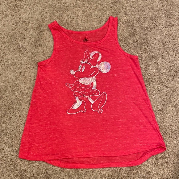 Disney | Tops | Minnie Mouse Medium Tank Top | Poshmark